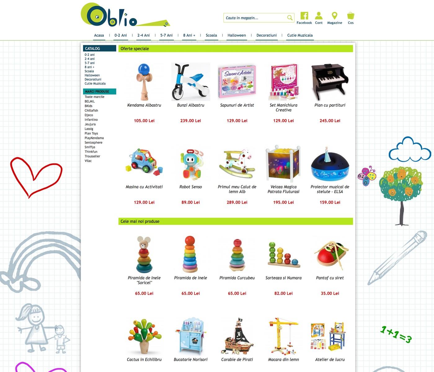 oblio.ro – Pret Magazin Online